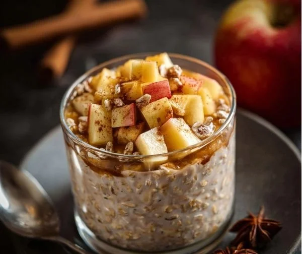 Apple Cinnamon Overnight Oats – Mein Labrador Retriever