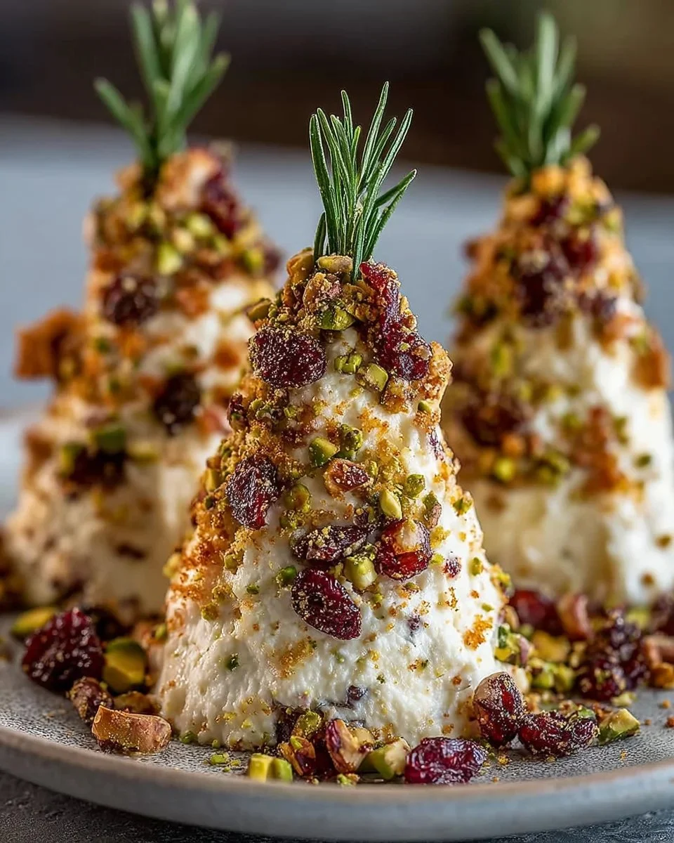 Festive Pistachio-Cranberry Holiday Cheese Trees – Mein Labrador Retriever
