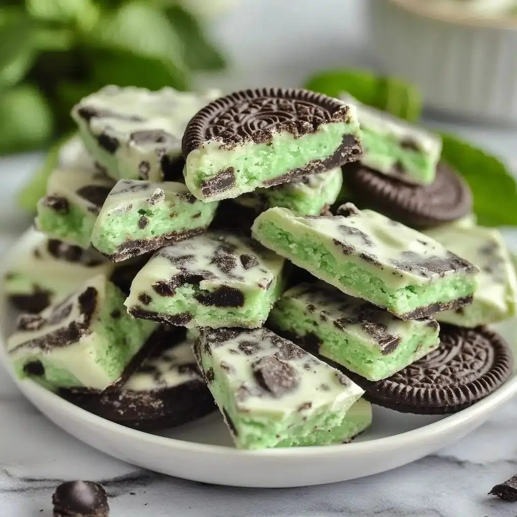 Mint Oreo Bark: The Easiest No-Bake Candy Bark – Mein Labrador Retriever