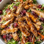 Asian Chicken Cranberry Salad – Mein Labrador Retriever